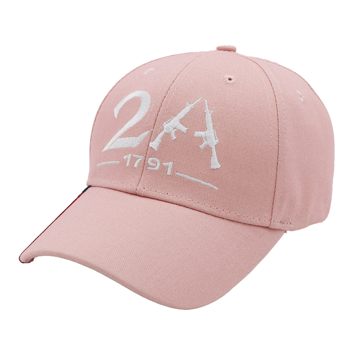 2nd Amendment 2A Limited Edition Pink Embroidered Hat – Republican Dogs