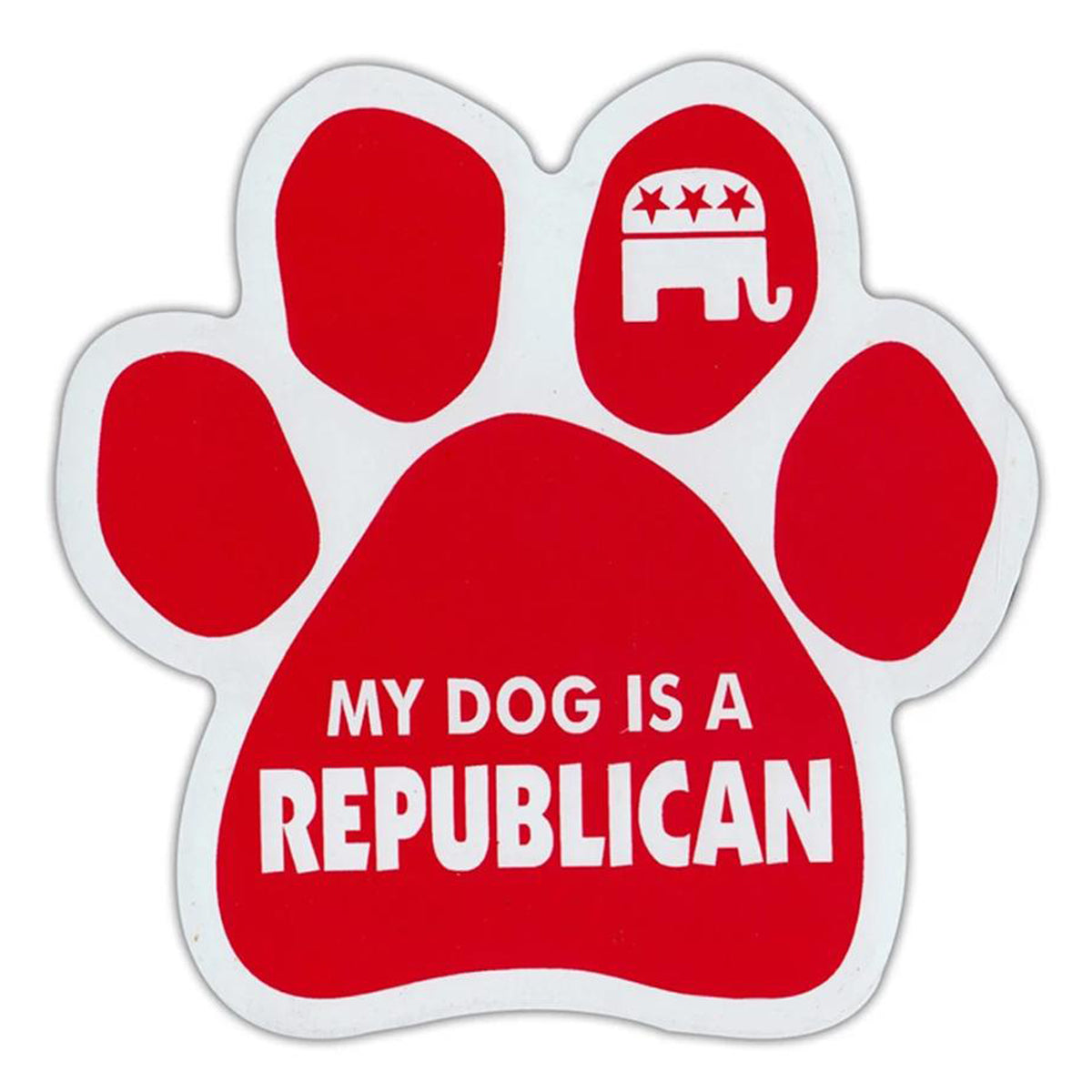 My Dog Is A Republican Car Magnet – Republican Dogs